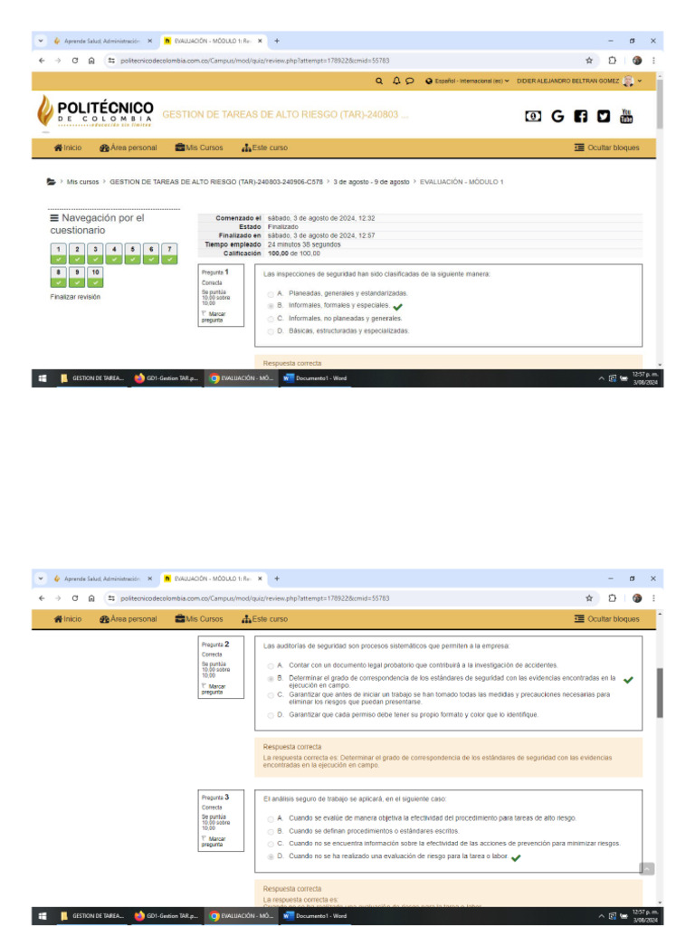 Evaluación Modulo 1 | PDF