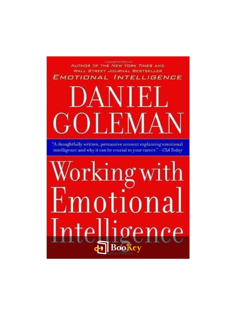 Working With Emotional Intelligence | PDF