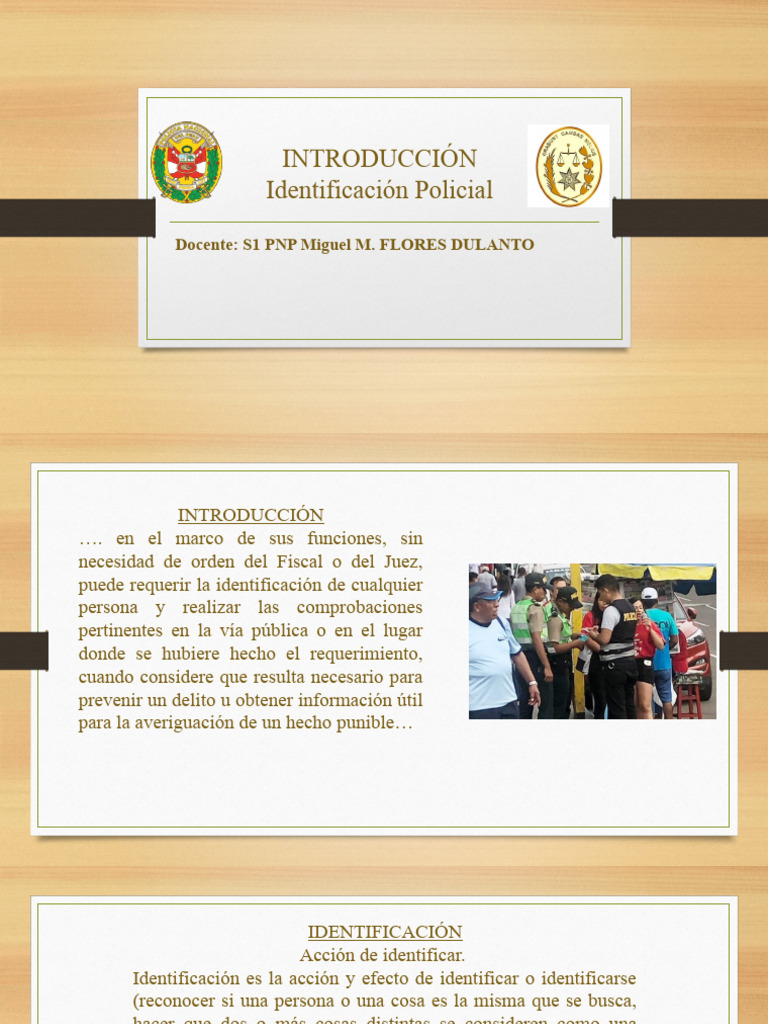 Control de Identidad Art. 205 - 1 y 2 | PDF | Policía | Fiscal