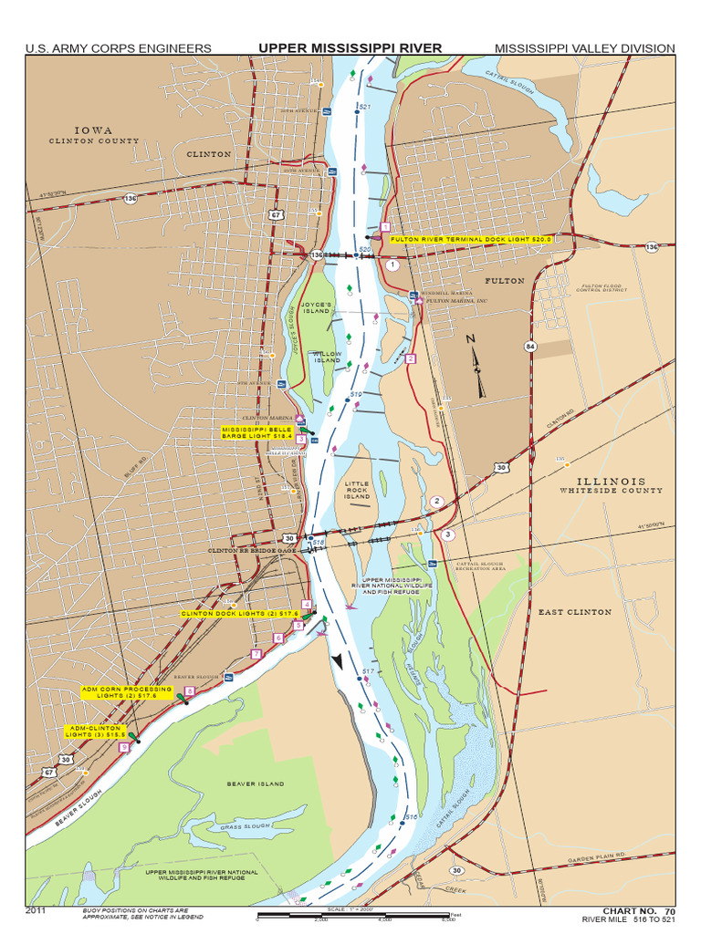 Upper Mississippi River Wildlife Map | PDF