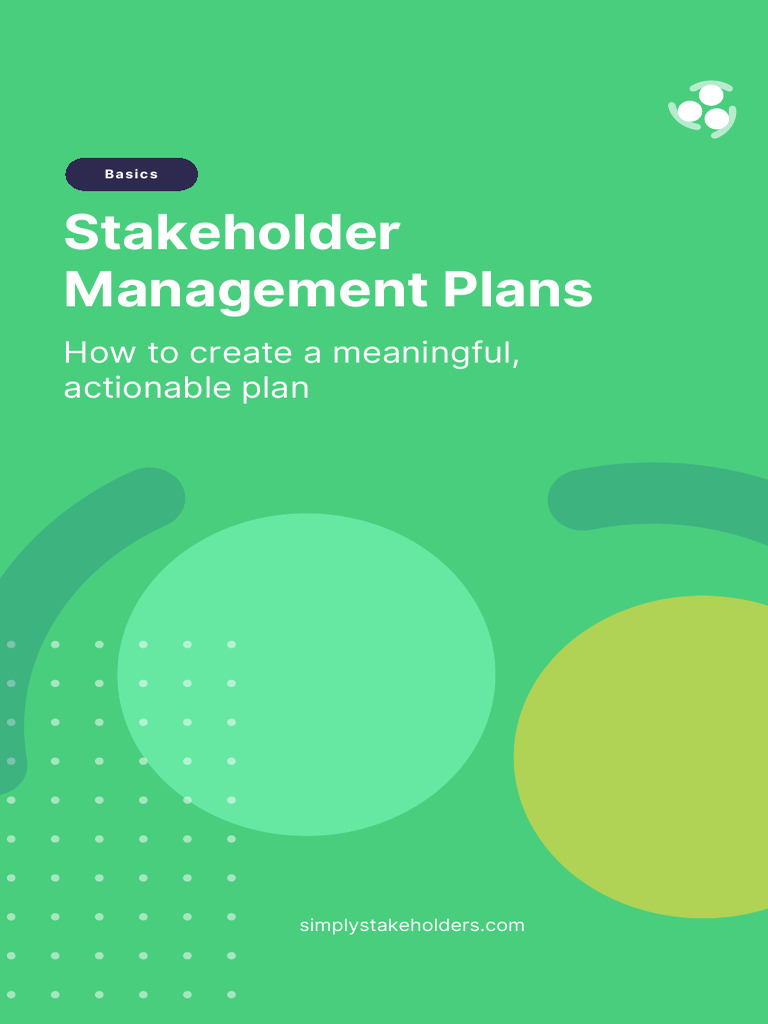 Stakeholders Management Plans | PDF | Agile Software Development ...