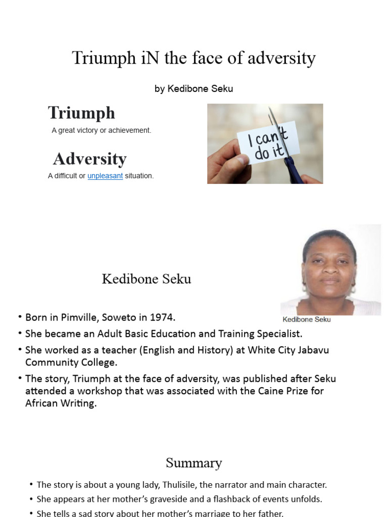 Triumph | PDF | Narration