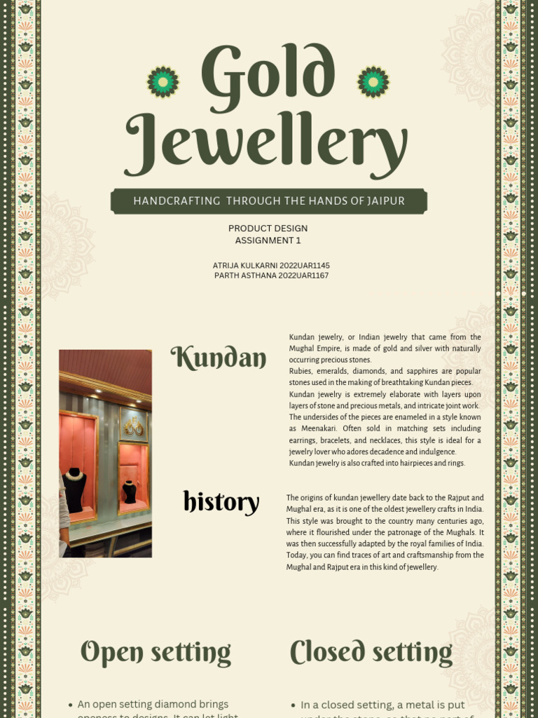 Product Design Assignment 1 | PDF | Jewellery | Decorative Arts
