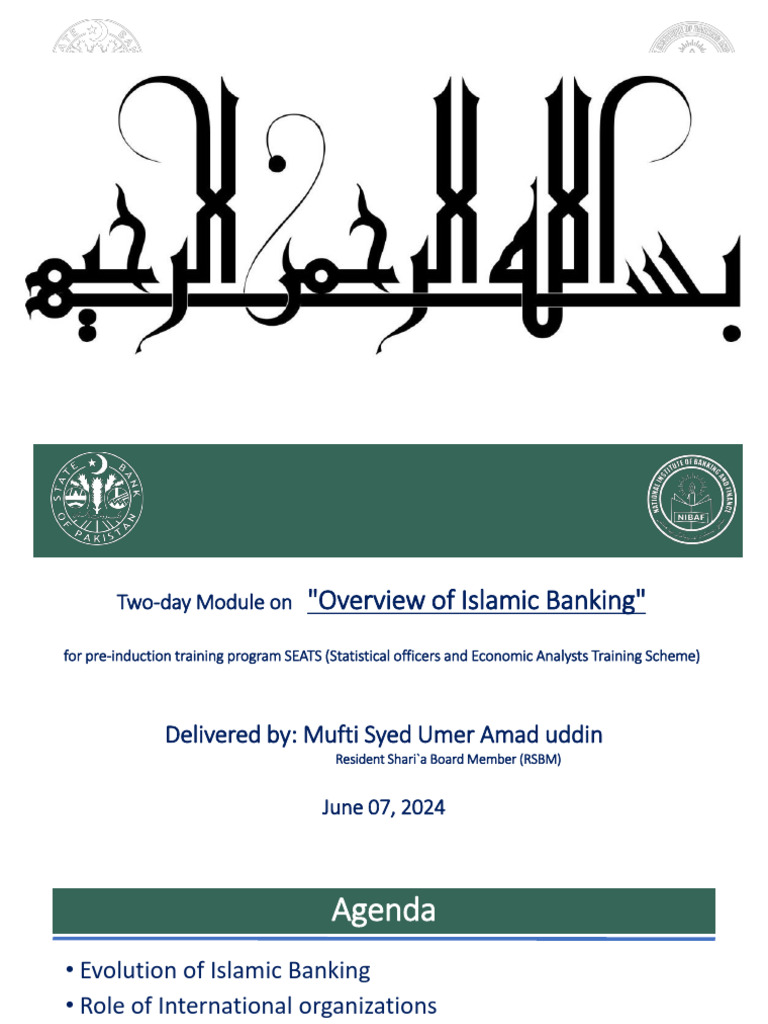 Islamic Banking | PDF | Islamic Banking And Finance | Hadith