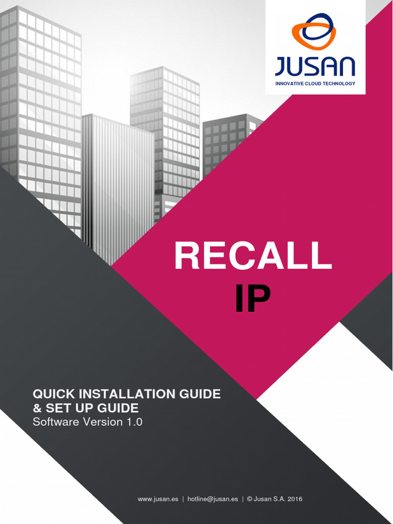 Recall IP - Quick Installation Guide | PDF | Microsoft Windows | World ...