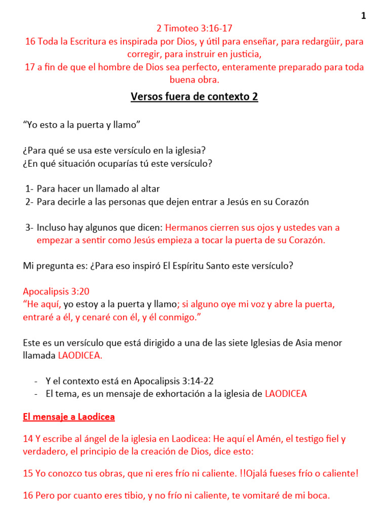 Versos Fuera de Contexto 2 | PDF | Jesús | Cristo (título)