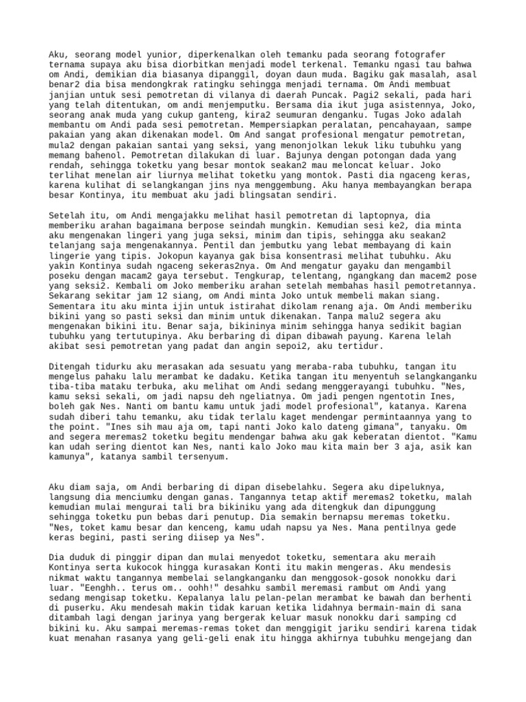 (Copas) Model Junior | PDF | Pengembangan Diri | Fiksi Misteri, Thriller, & Kejahatan