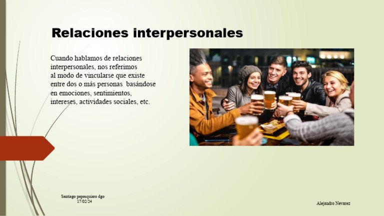 Relaciones Interpersonales | PDF