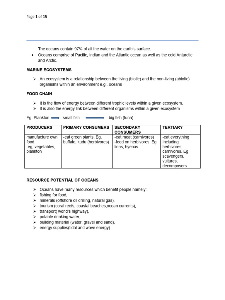 f4 em Oceans & Fisheries | PDF | Oceans | Overfishing