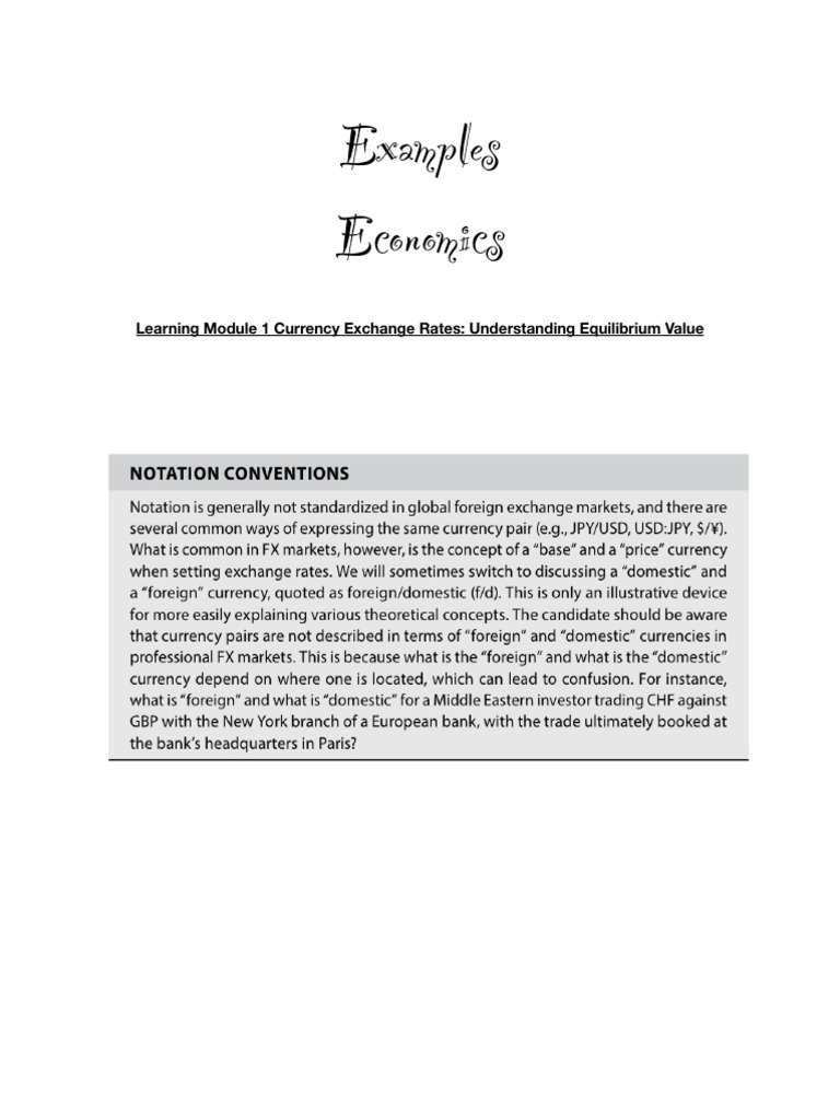 Economics Examples | PDF | Career & Growth | Finance & Money Management