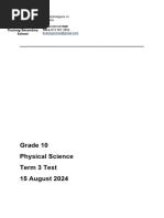 Grade 10 Physical Science - Waves | PDF | Waves | Wavelength