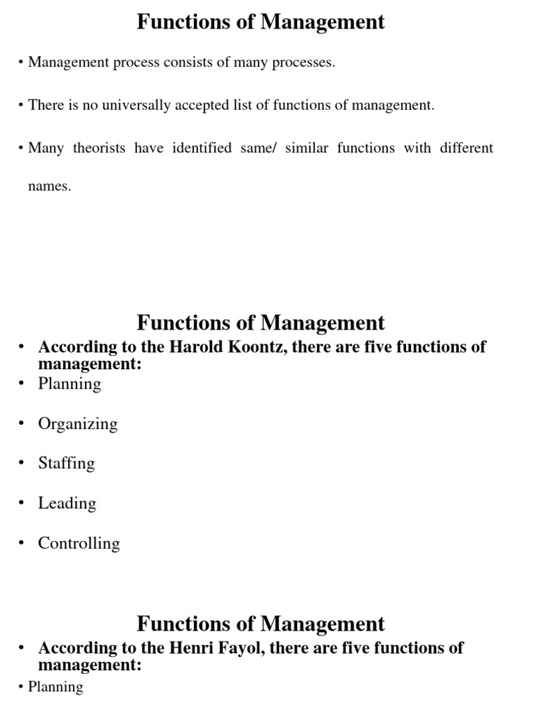 2. Functions of Management | PDF | Incentive | Human Resources
