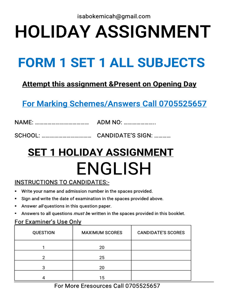 F1 Set 1 All Subjects | PDF