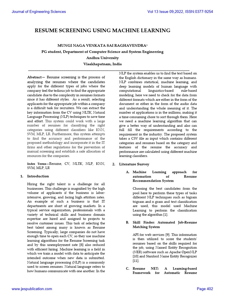 KNKN | PDF | Résumé | Support Vector Machine