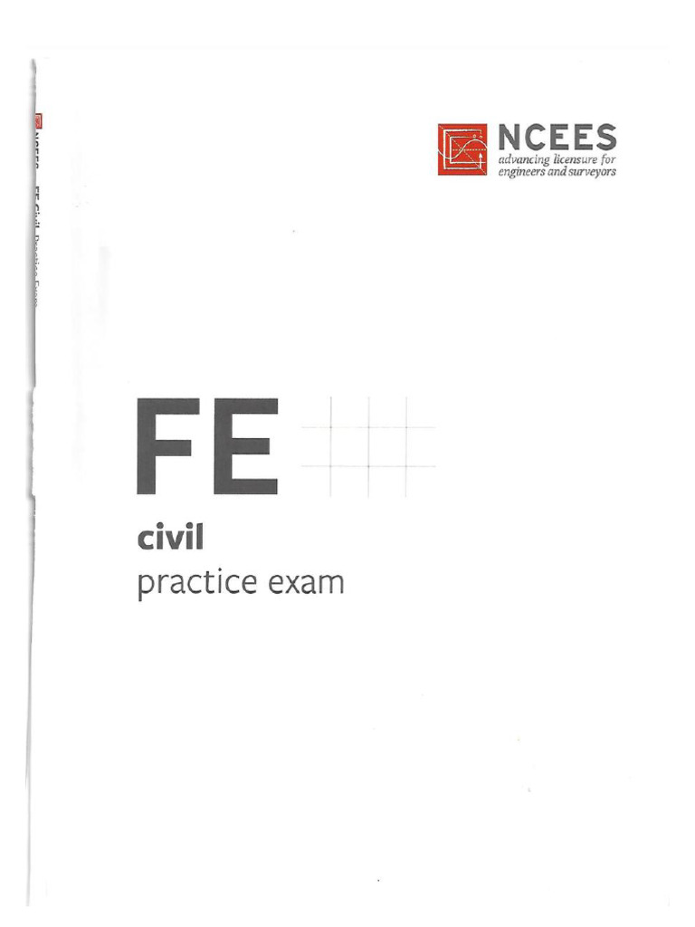 Open Pdfcoffee - Com-Fe-Civil-Practice-Exam | PDF