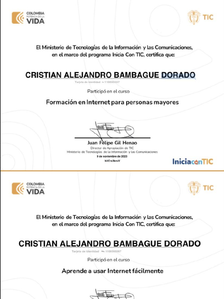 Certifica Dos | PDF