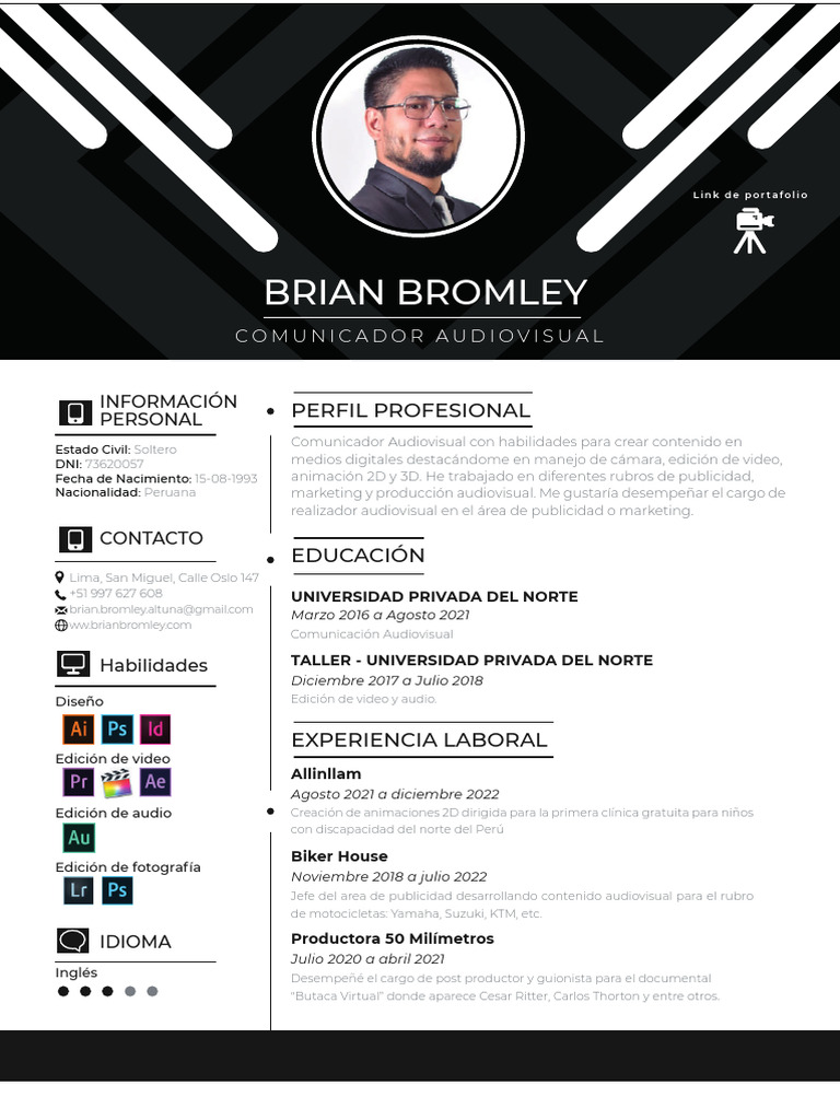 CV Brian Bromley Al Tuna | PDF