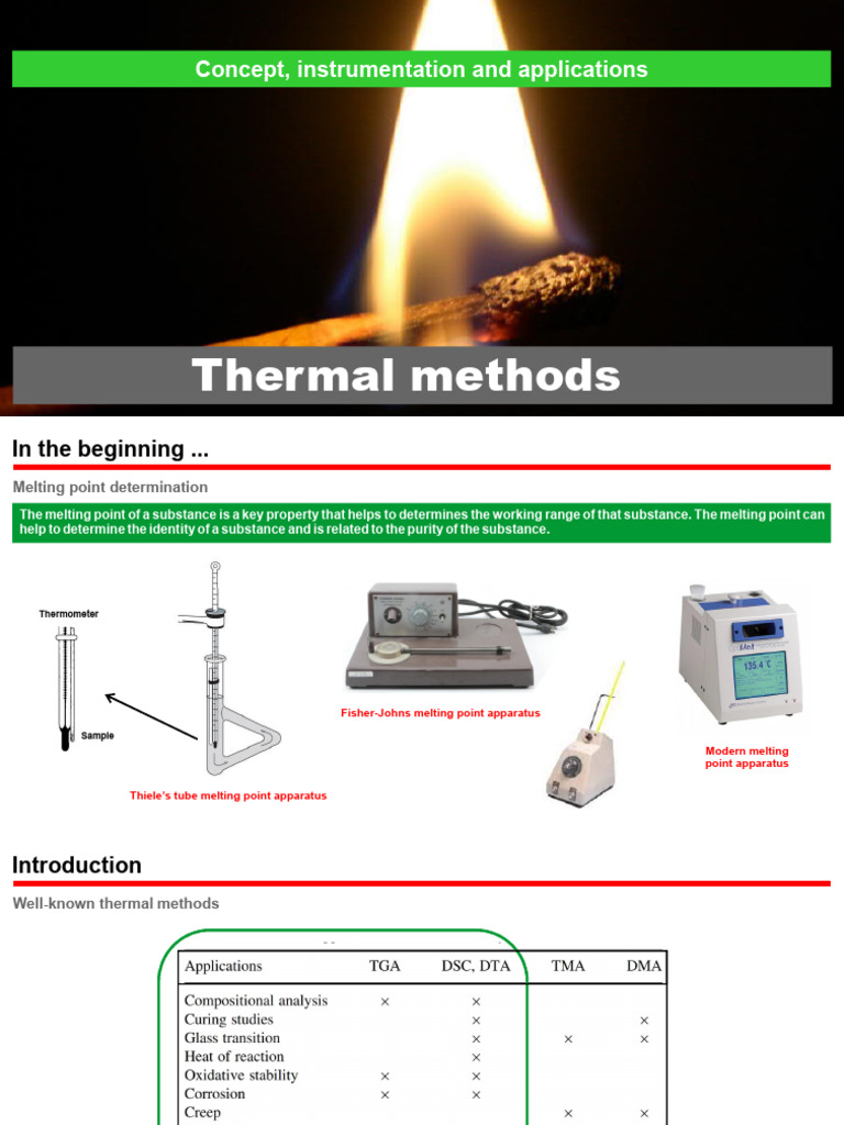 Thermal_methods_of_analysis_ | PDF | Differential Scanning Calorimetry | Polymers