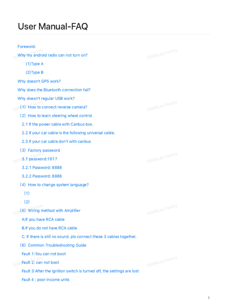 User Manual-FAQ | PDF | Usb | Computing
