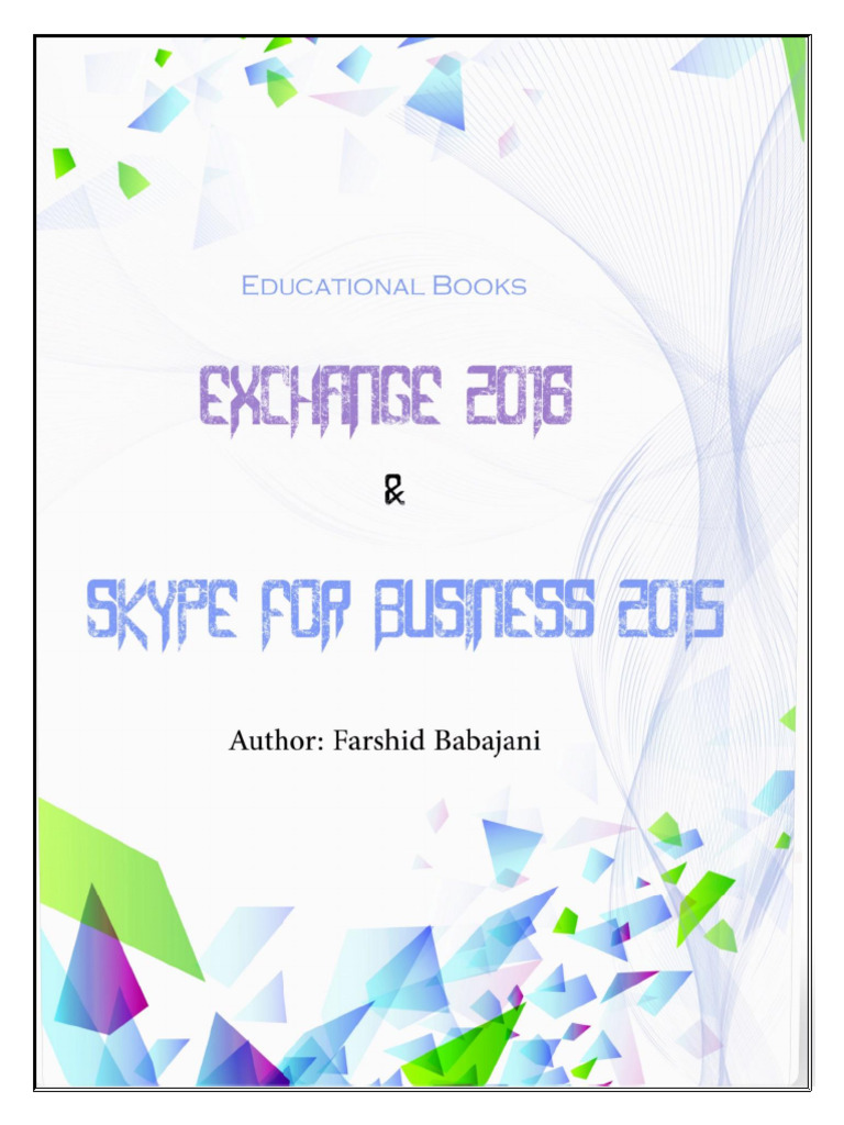 Exchange-2016@shabake Karan | PDF