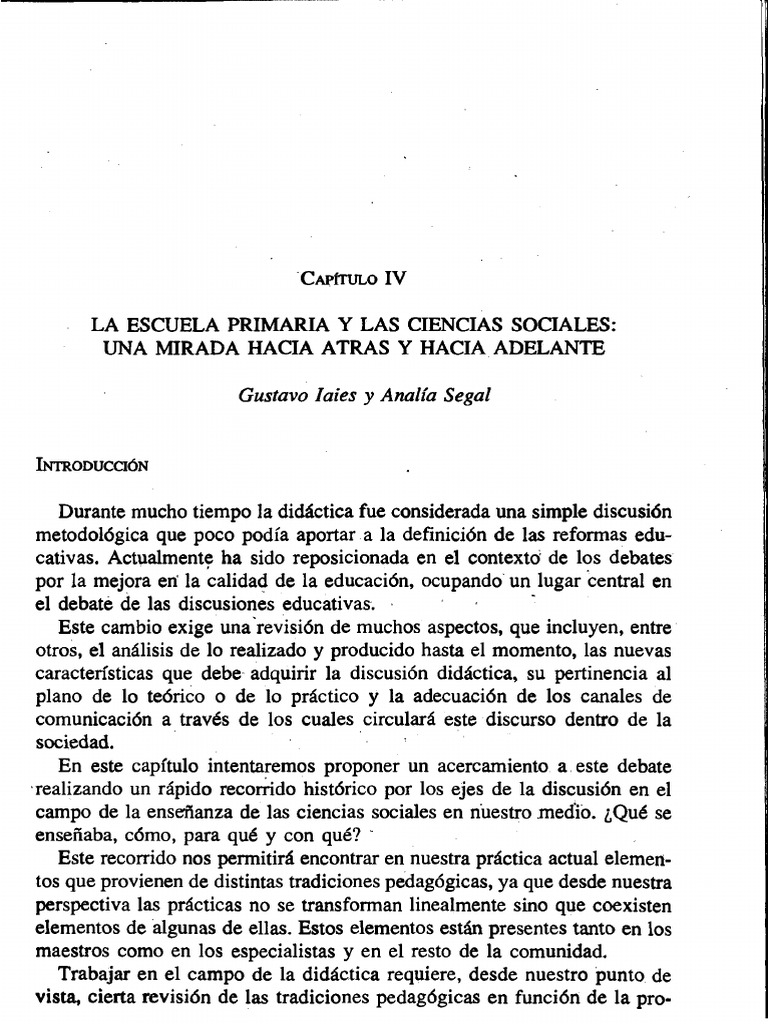 Iaies y Segal | PDF | Conocimiento | Enseñando