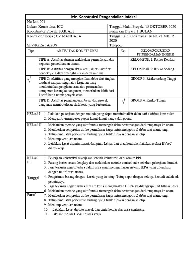 Surat Izin Kerja PPI | PDF