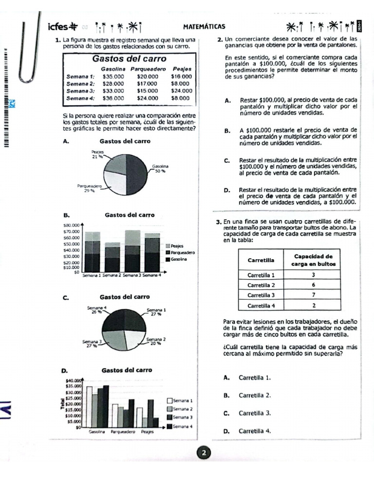 Matematicas 2024 | PDF