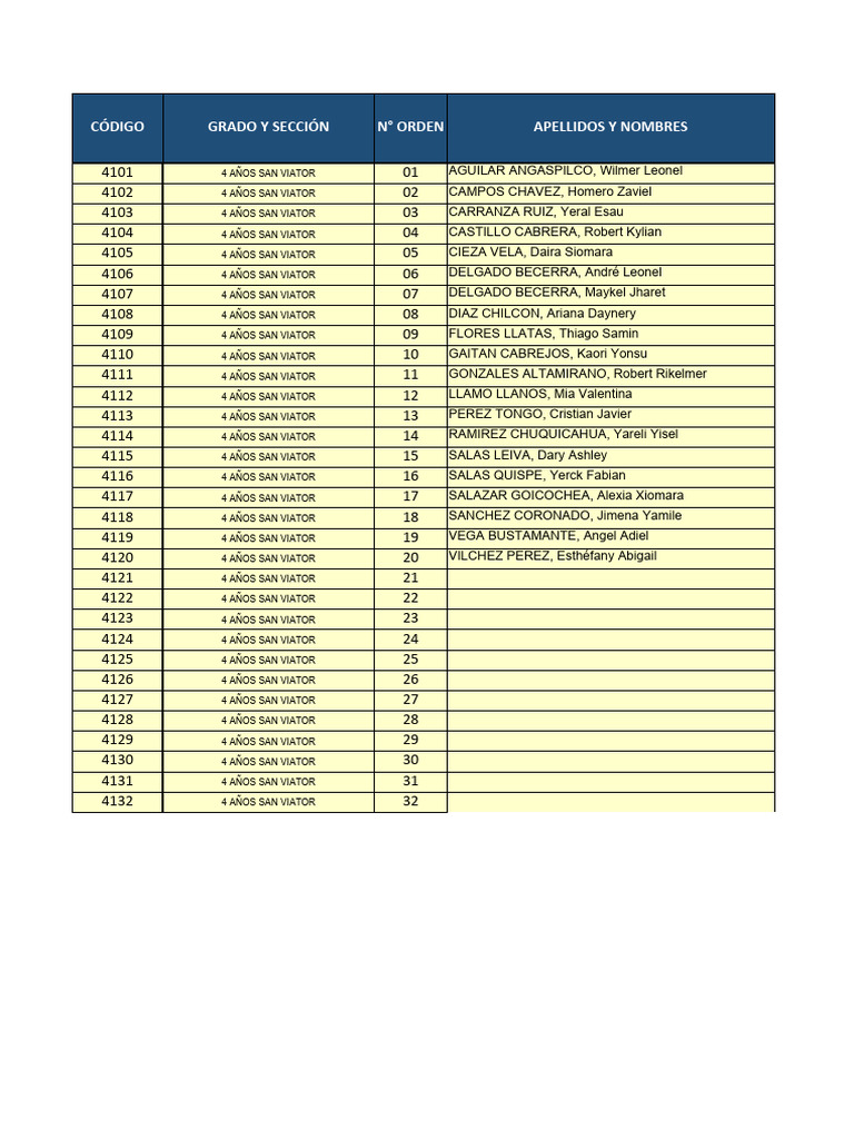Boletas de Notas - Inicial 2023 (1) 4 San Viator | PDF