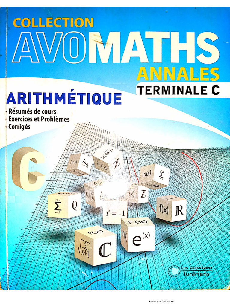 AVO MATH Tle C Arithmétique | PDF