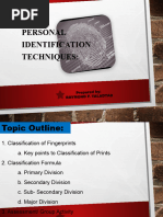 Henry Classification System With FBI Modifications | PDF | Fingerprint ...