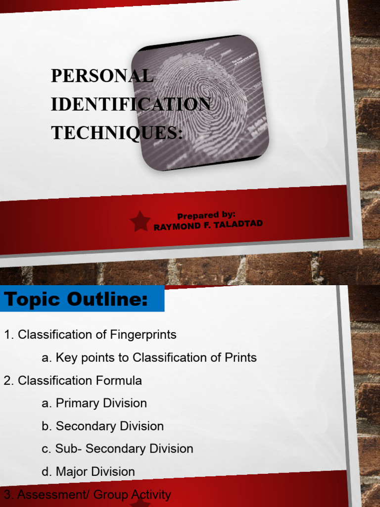 Fingerprint - Primary Division | PDF | Fingerprint | Thumb