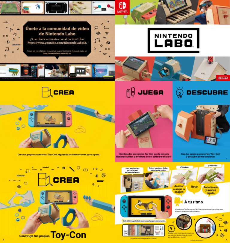 v2_LABO_Brochure_ESP | PDF | Nintendo