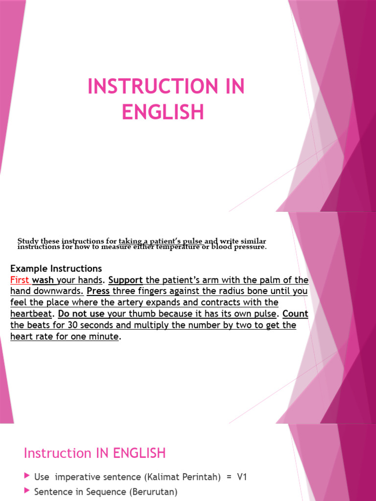 Instruction | PDF