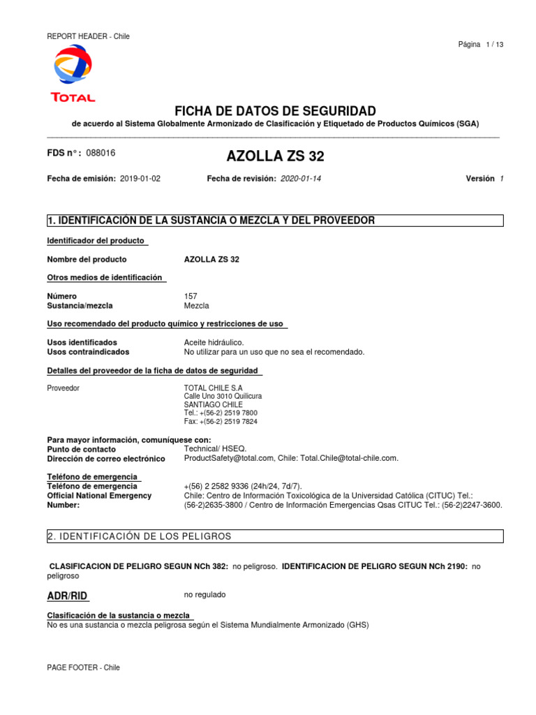 Azolla Zs 32 MTR CHL Ms | PDF | Residuos | Agua