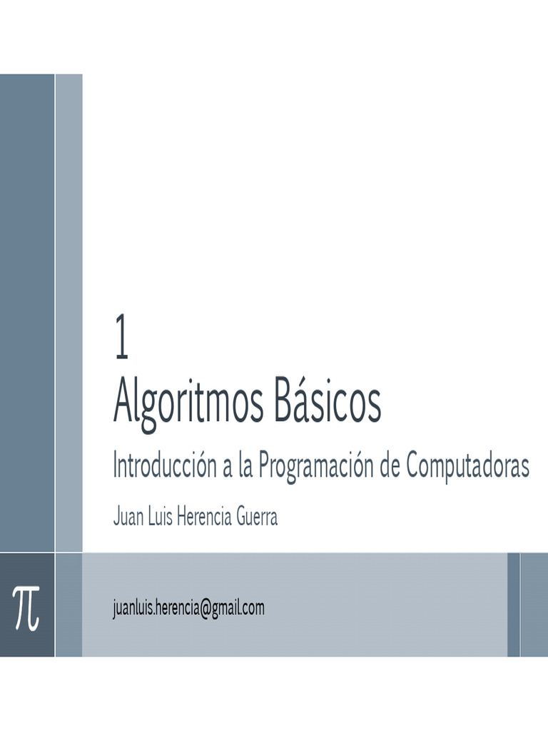 1-Algoritmos Datos Variables | PDF | Algoritmos | Programación