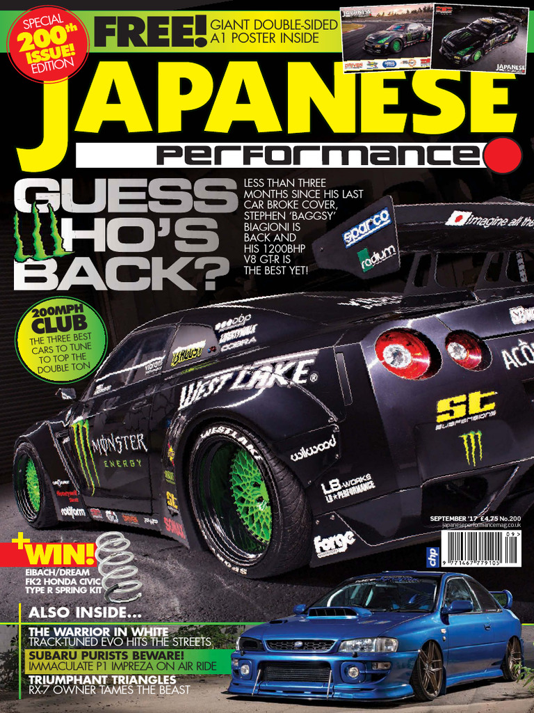 2017-09 - Japanese Performance | PDF | Brake | Car