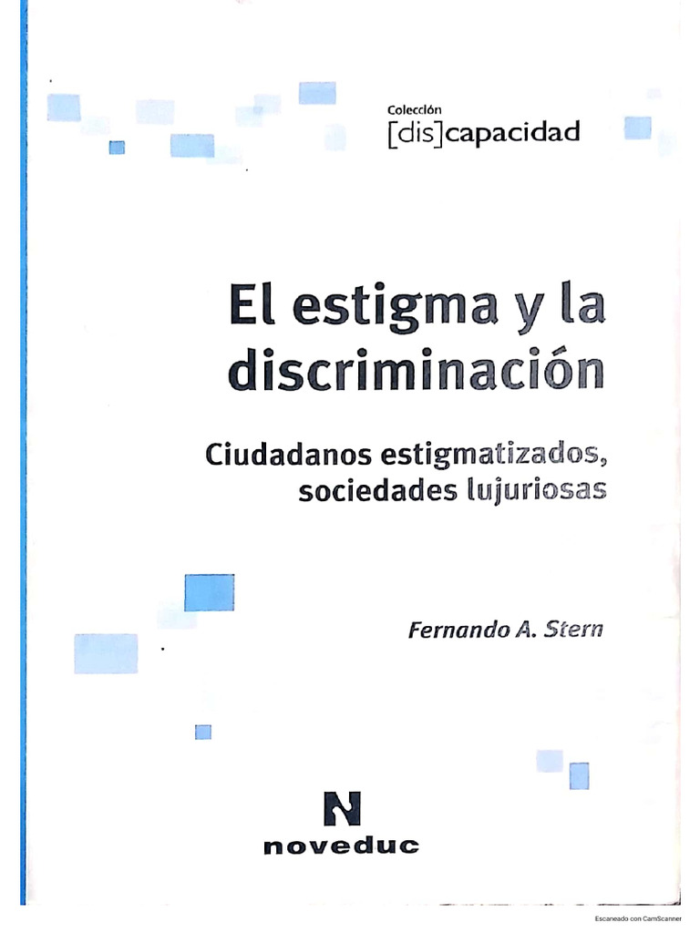 Fernando S. Acerca Del Estigma | PDF
