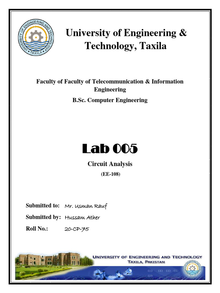 Lab No. 5 | PDF | Computers