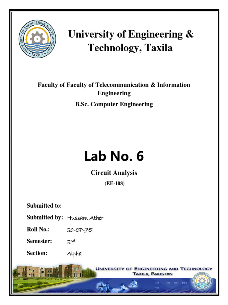 Lab No. 6 | PDF | Science & Mathematics | Computers