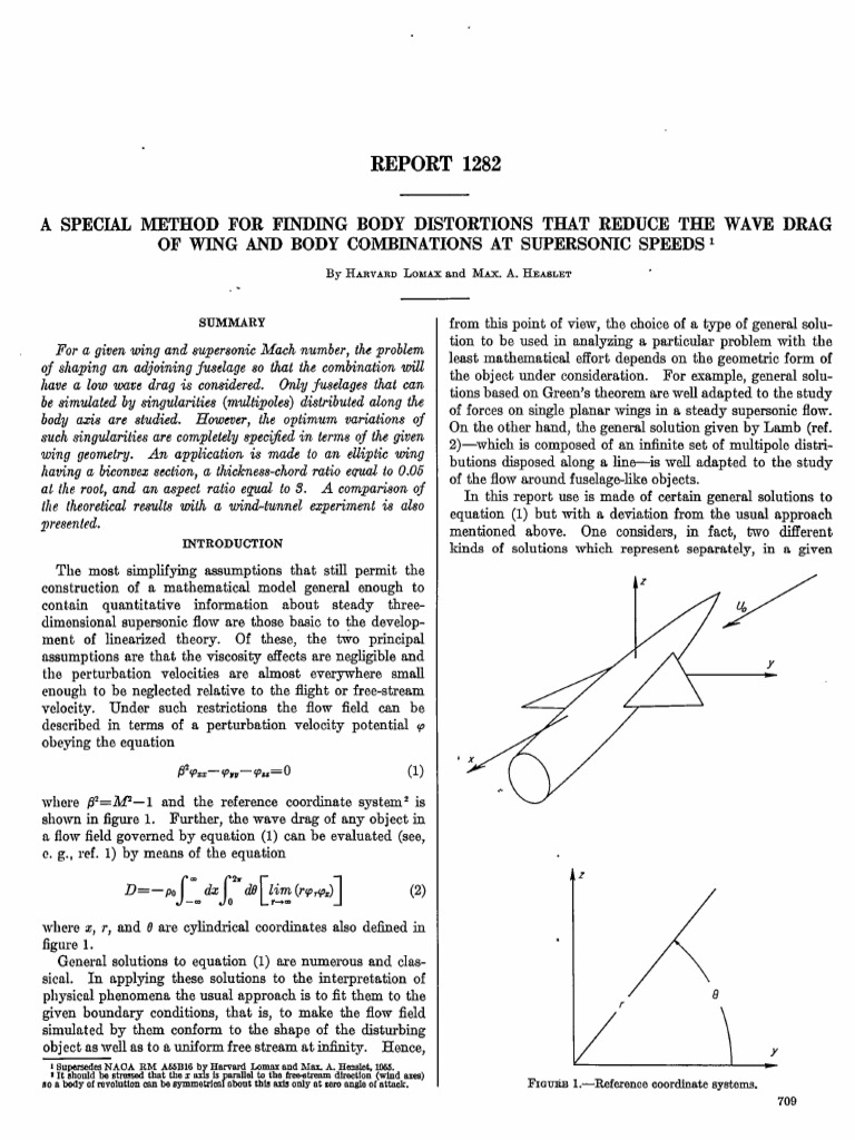 Report 1282 | PDF | Drag (Physics) | Fluid Dynamics