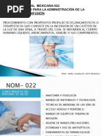 Norma 022 | PDF | Terapia intravenosa | Medicina