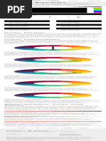 Xterm 256 Color Cheat Sheet | PDF | Color | Visual Perception