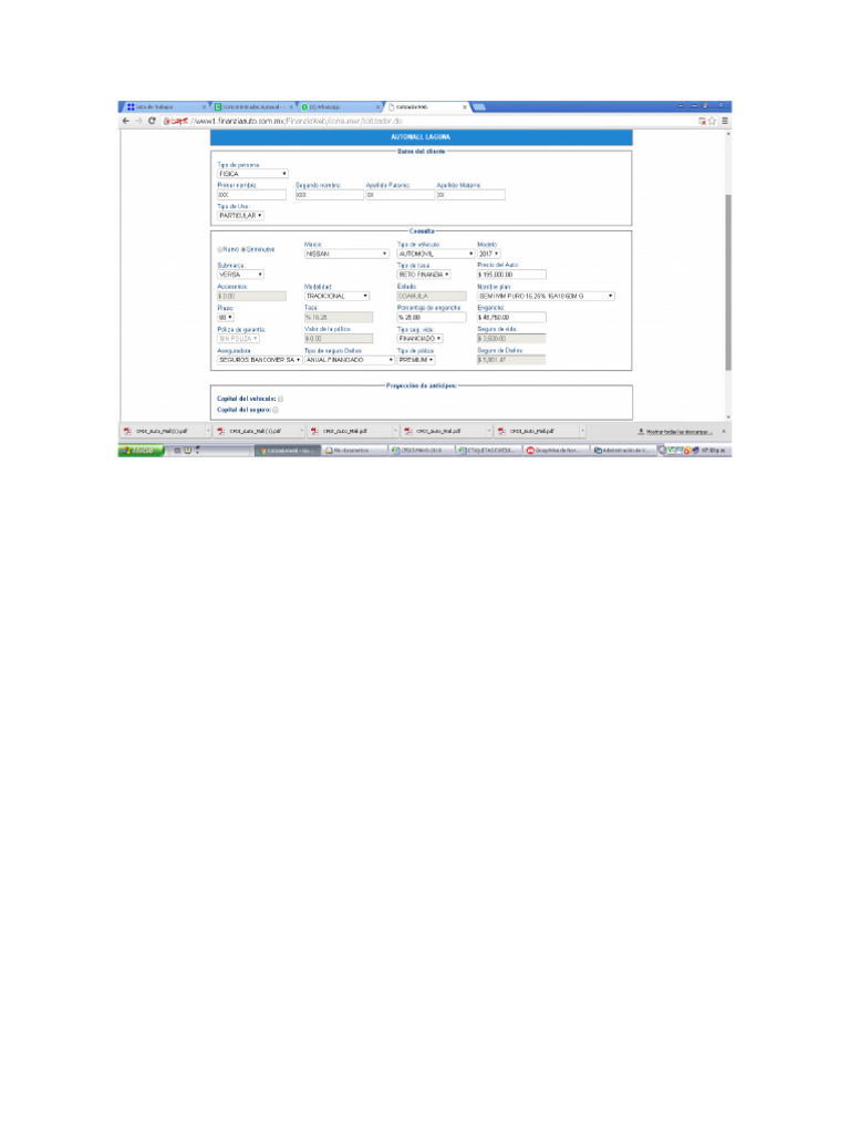 Cotiza Bancomer | PDF
