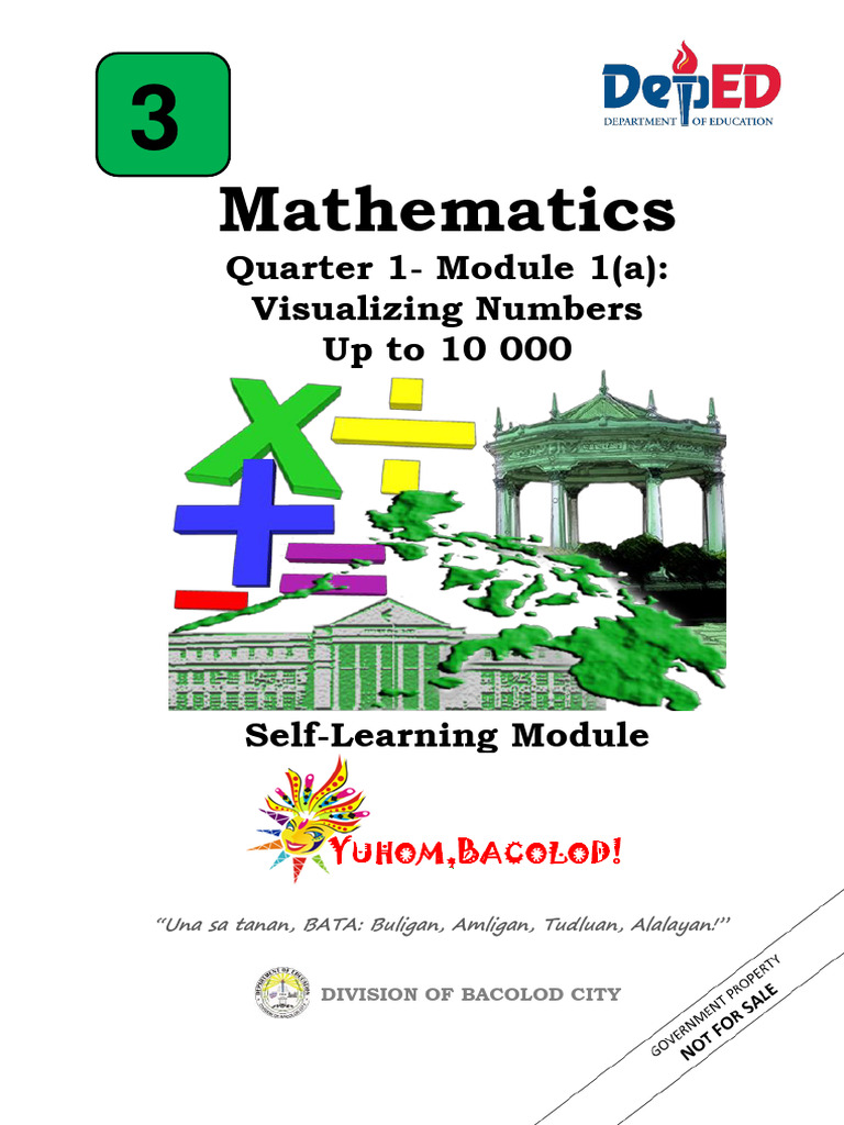 Mathematics 3 Quarter 1 Module 1 | PDF | Learning | Critical Thinking