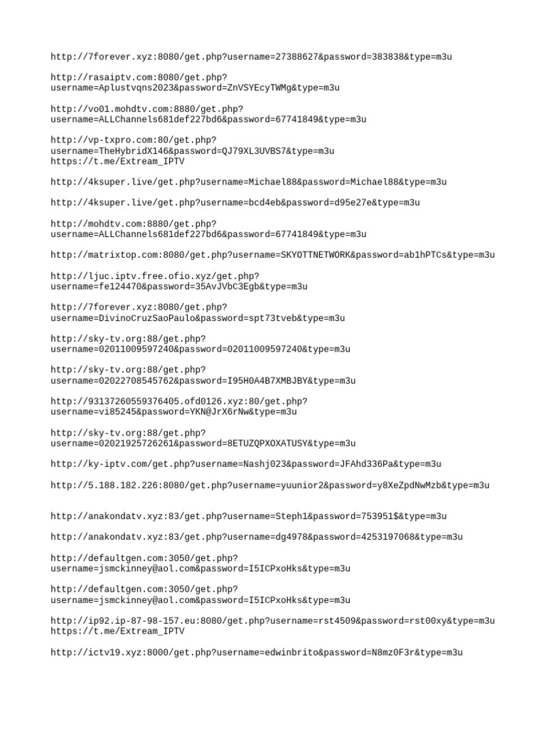 IPTV Pro Playlist M3u GitHub | PDF | Computer File | Computer File Formats