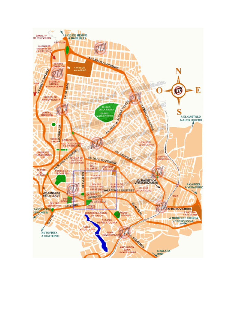 Mapa Xalapa | PDF