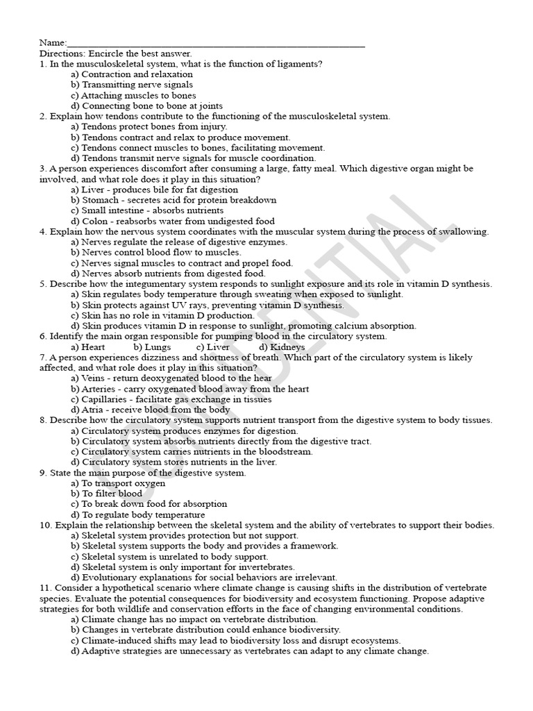 SCIENCE G6-2nd Unit | PDF | Digestion | Human Musculoskeletal System