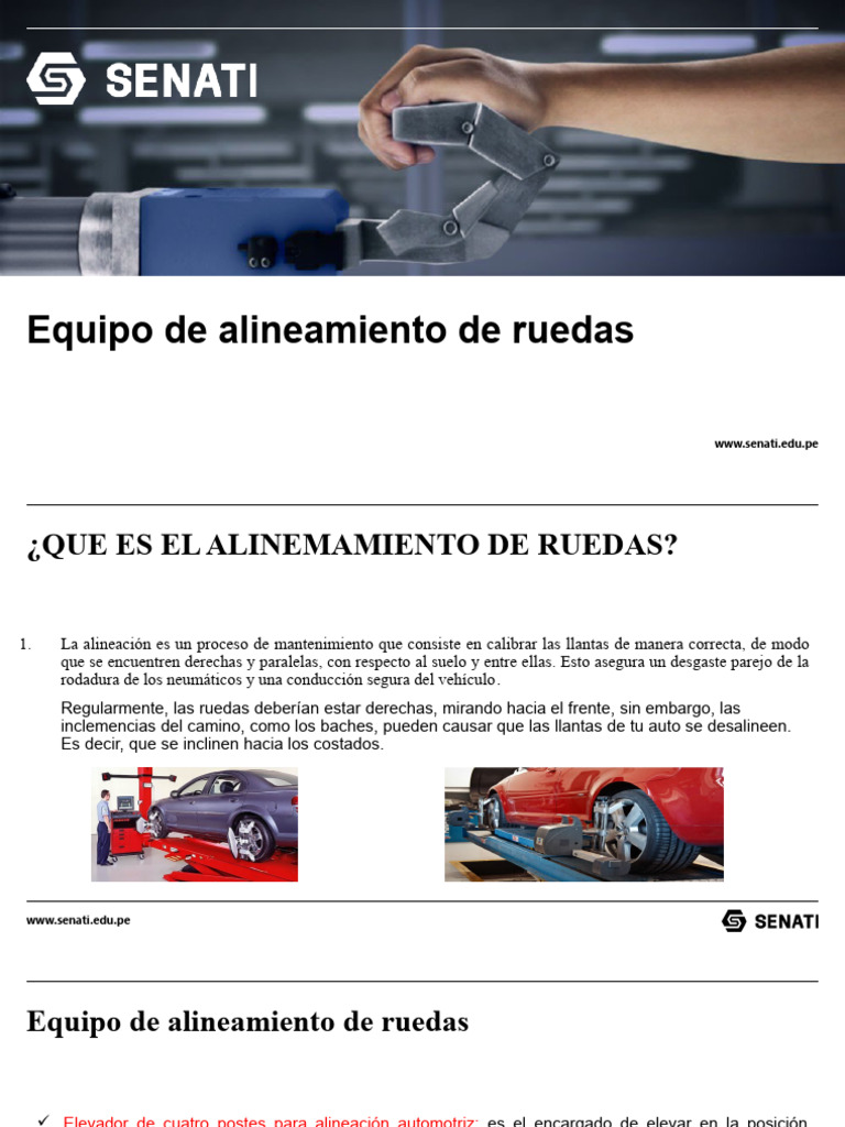 Alineamineto de Ruedas | PDF | Neumático | Rueda