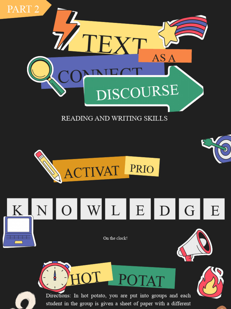 Text As A Connected Discourse Part 2 Literary Discourse | PDF | Poetry