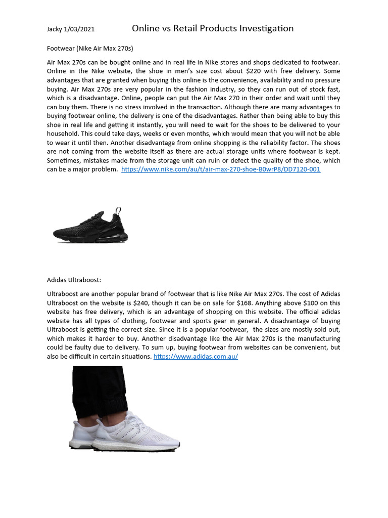 COOK - Online Vs Retail | PDF | Online Shopping | Retail